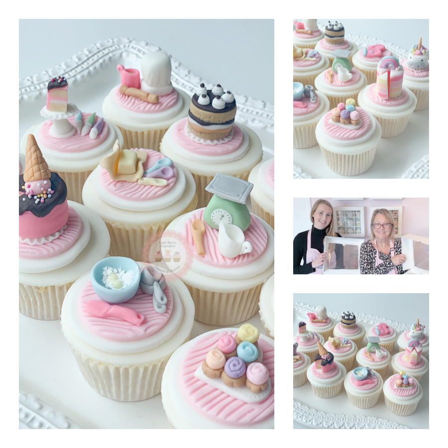 Little Cake Decorators Miniature Cupcake Decorating Class | Lady Berry ...