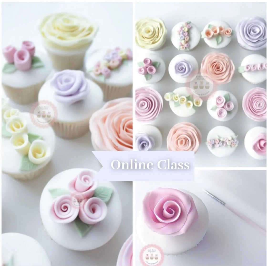 Online Cupcake Classes | Lady Berry Cupcakes