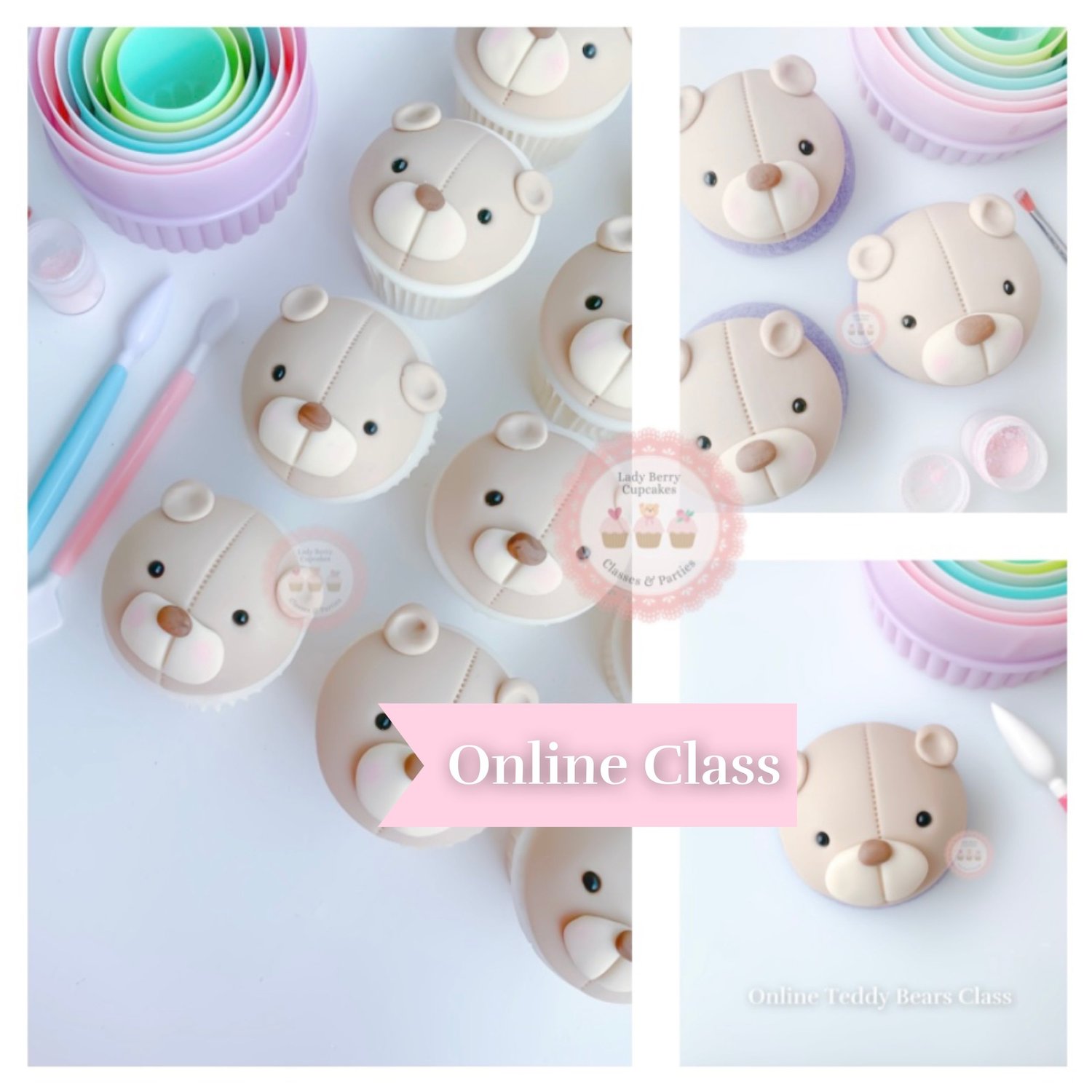 Online Cupcake Classes | Lady Berry Cupcakes