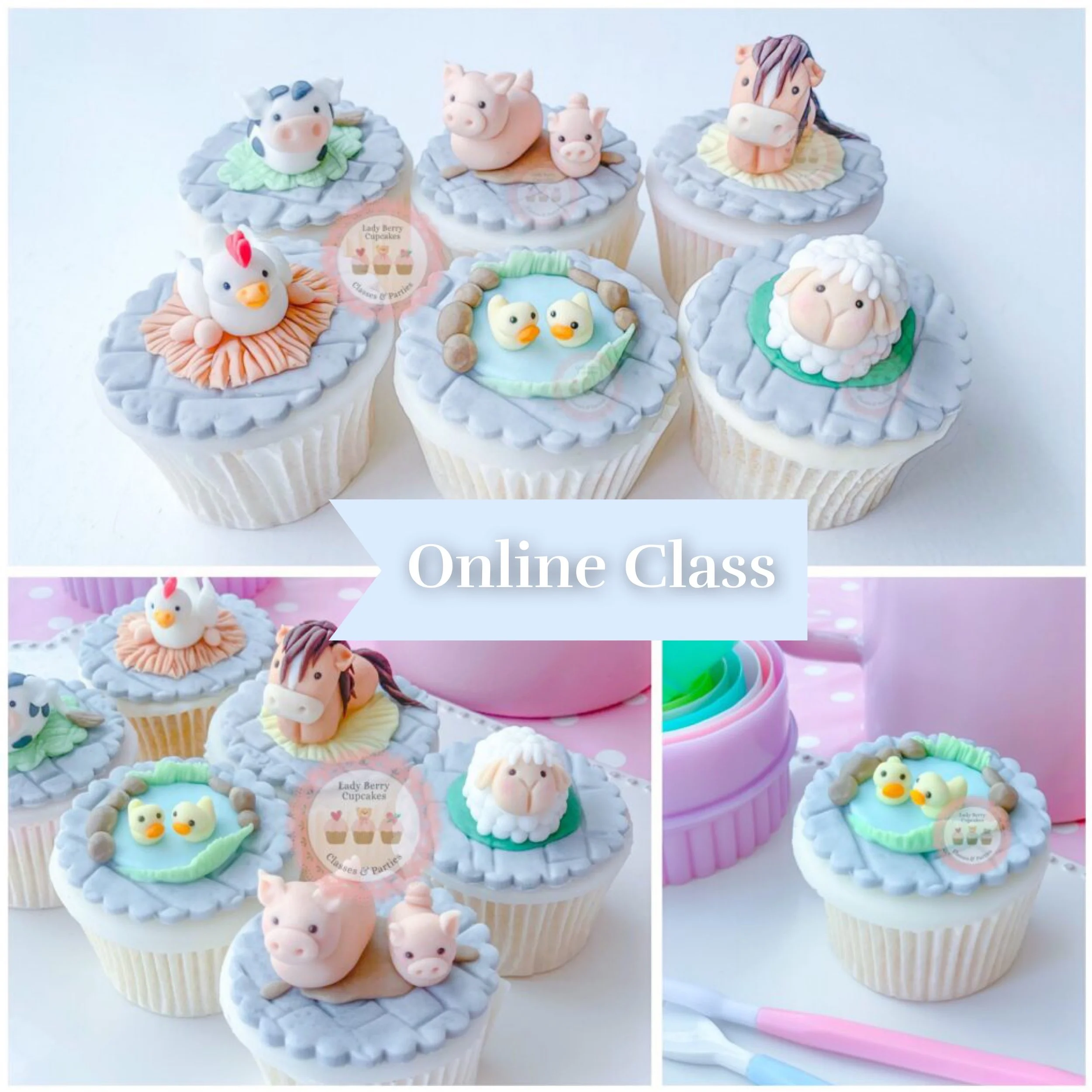 Online Cupcake Classes | Lady Berry Cupcakes