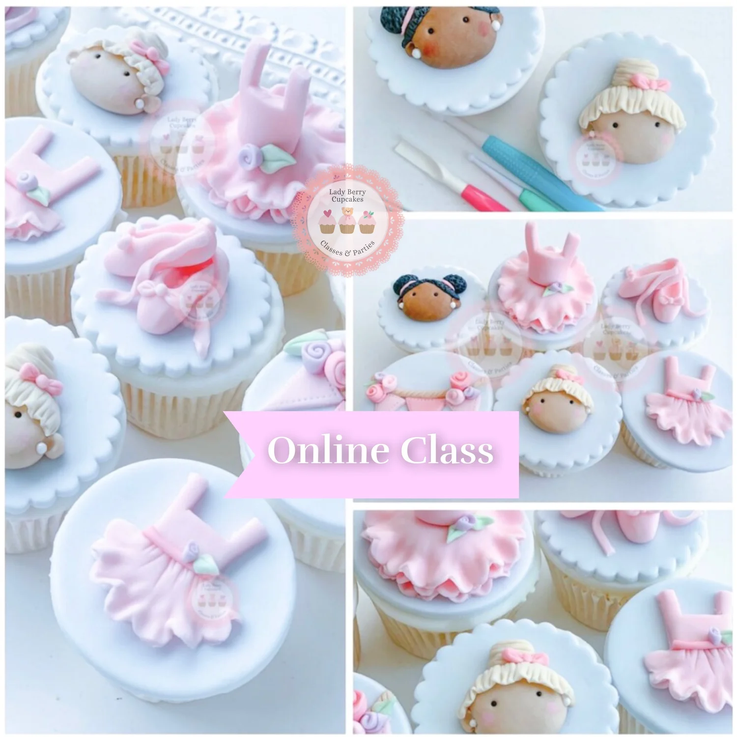 Online Cupcake Classes | Lady Berry Cupcakes