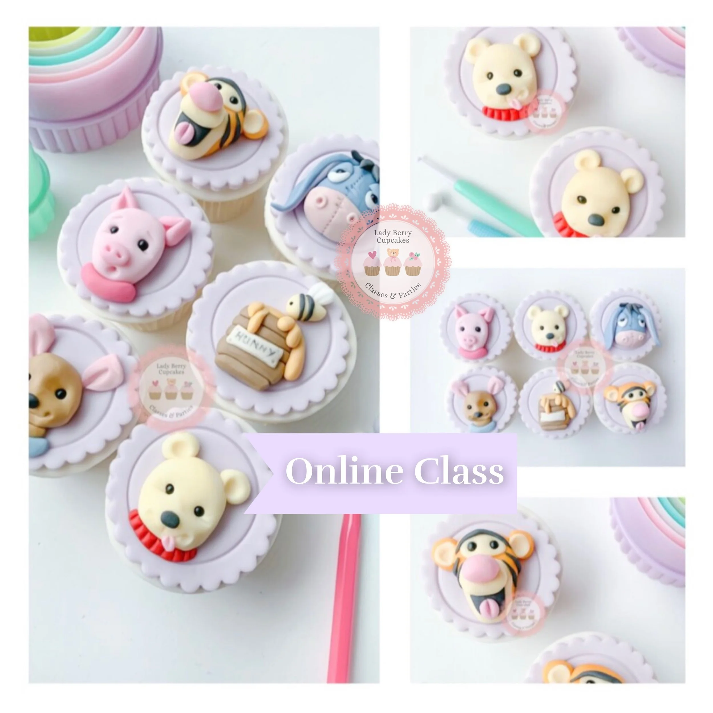 Online Cupcake Classes | Lady Berry Cupcakes