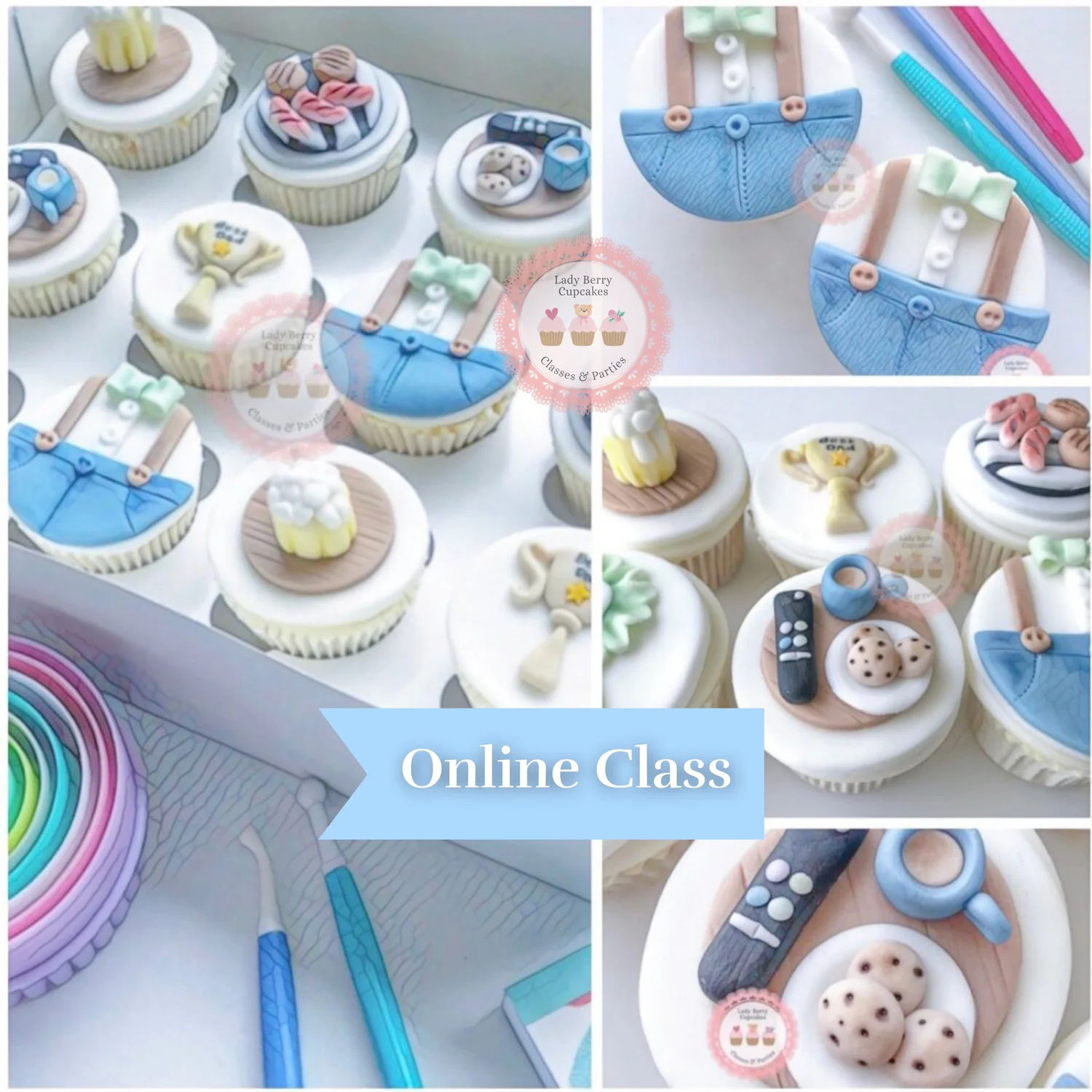 Online Cupcake Classes | Lady Berry Cupcakes