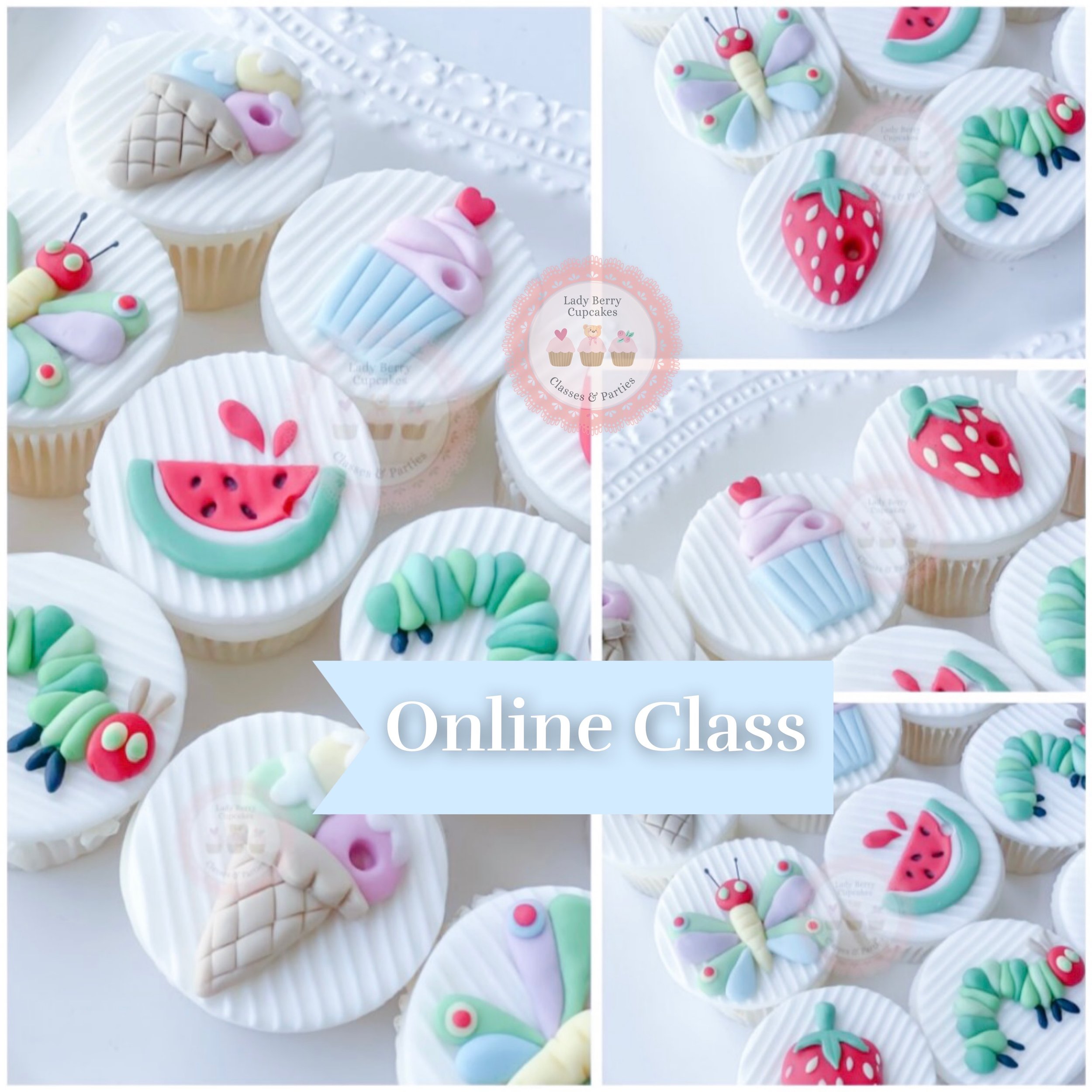 Online Cupcake Classes | Lady Berry Cupcakes