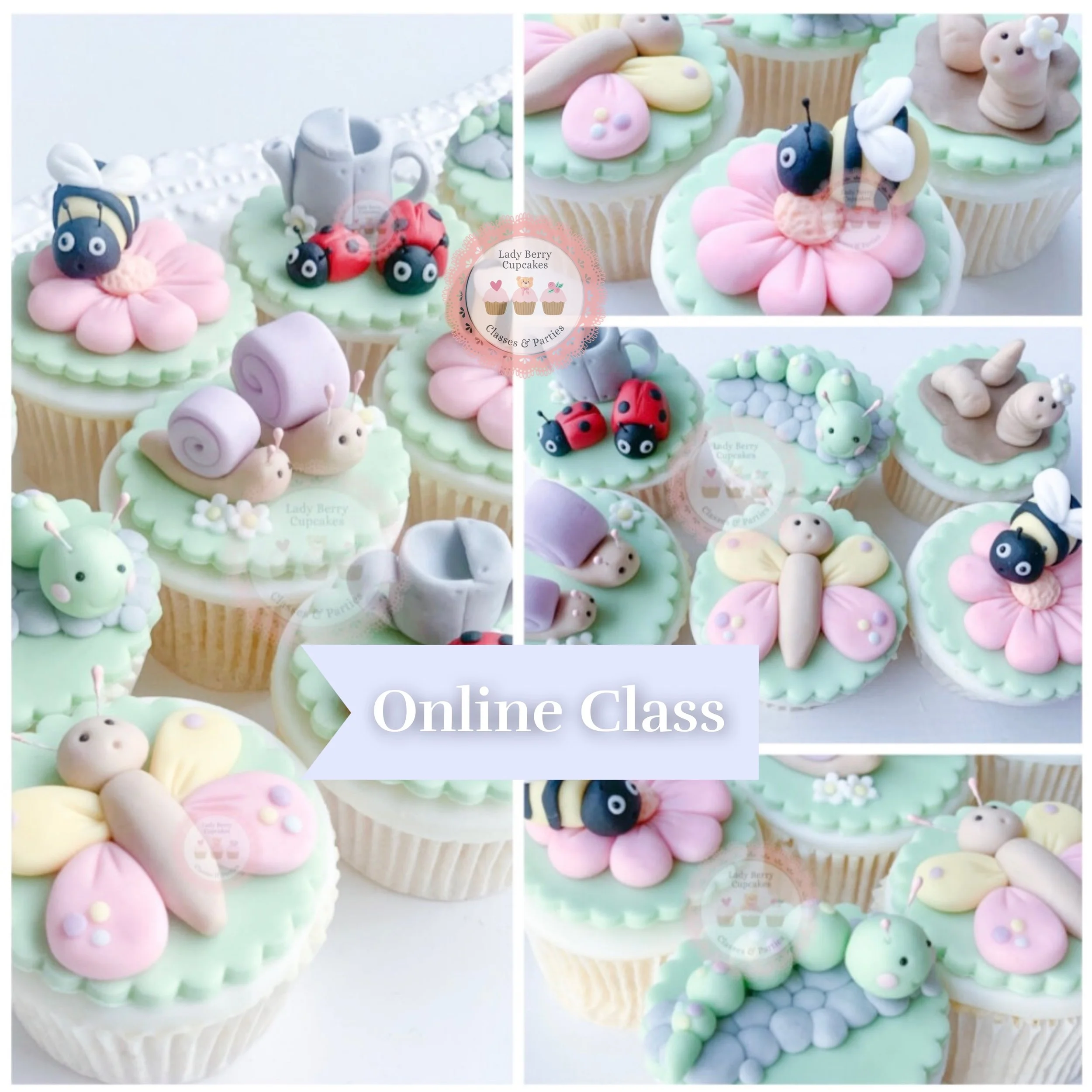 Online Cupcake Classes | Lady Berry Cupcakes