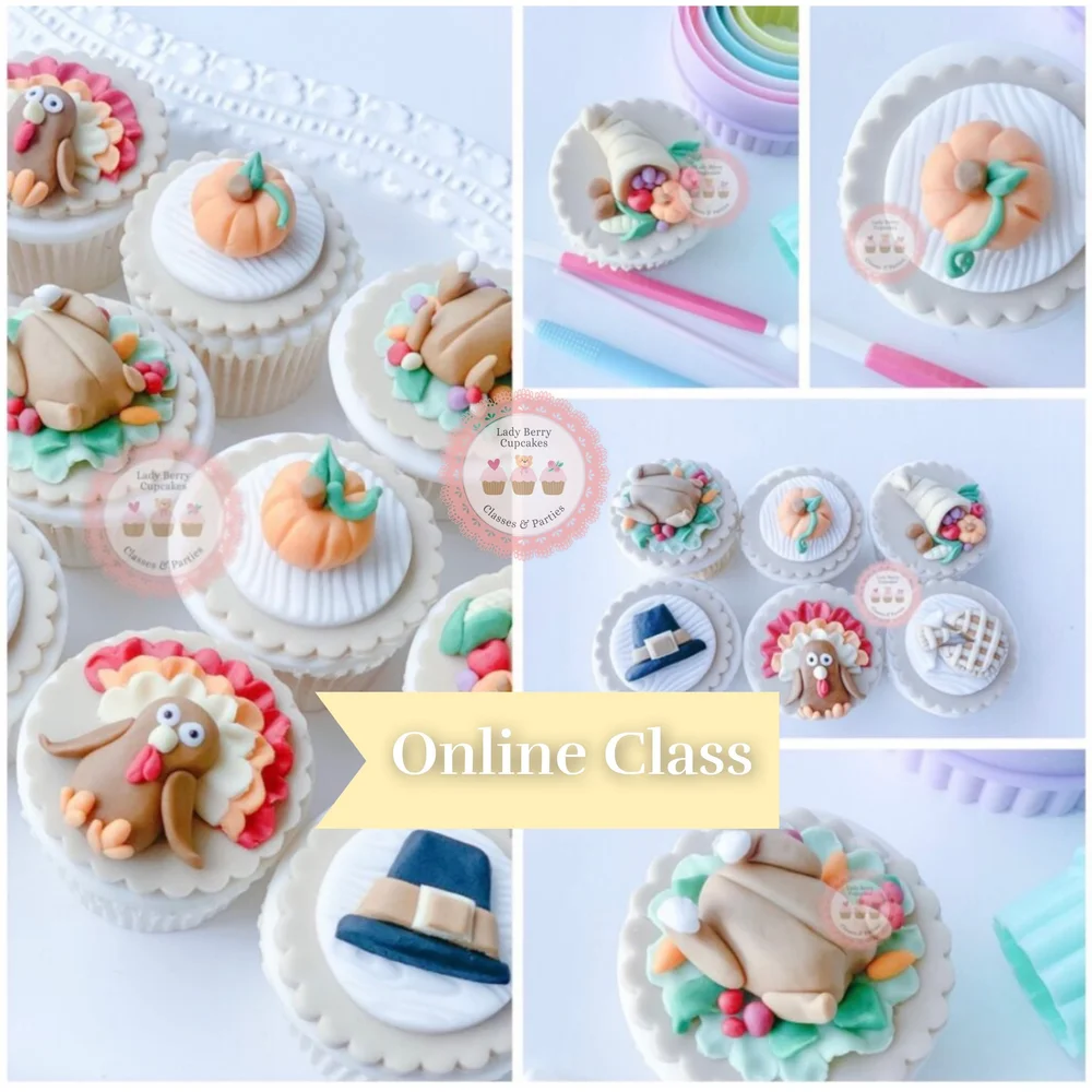 Online Cupcake Classes | Lady Berry Cupcakes