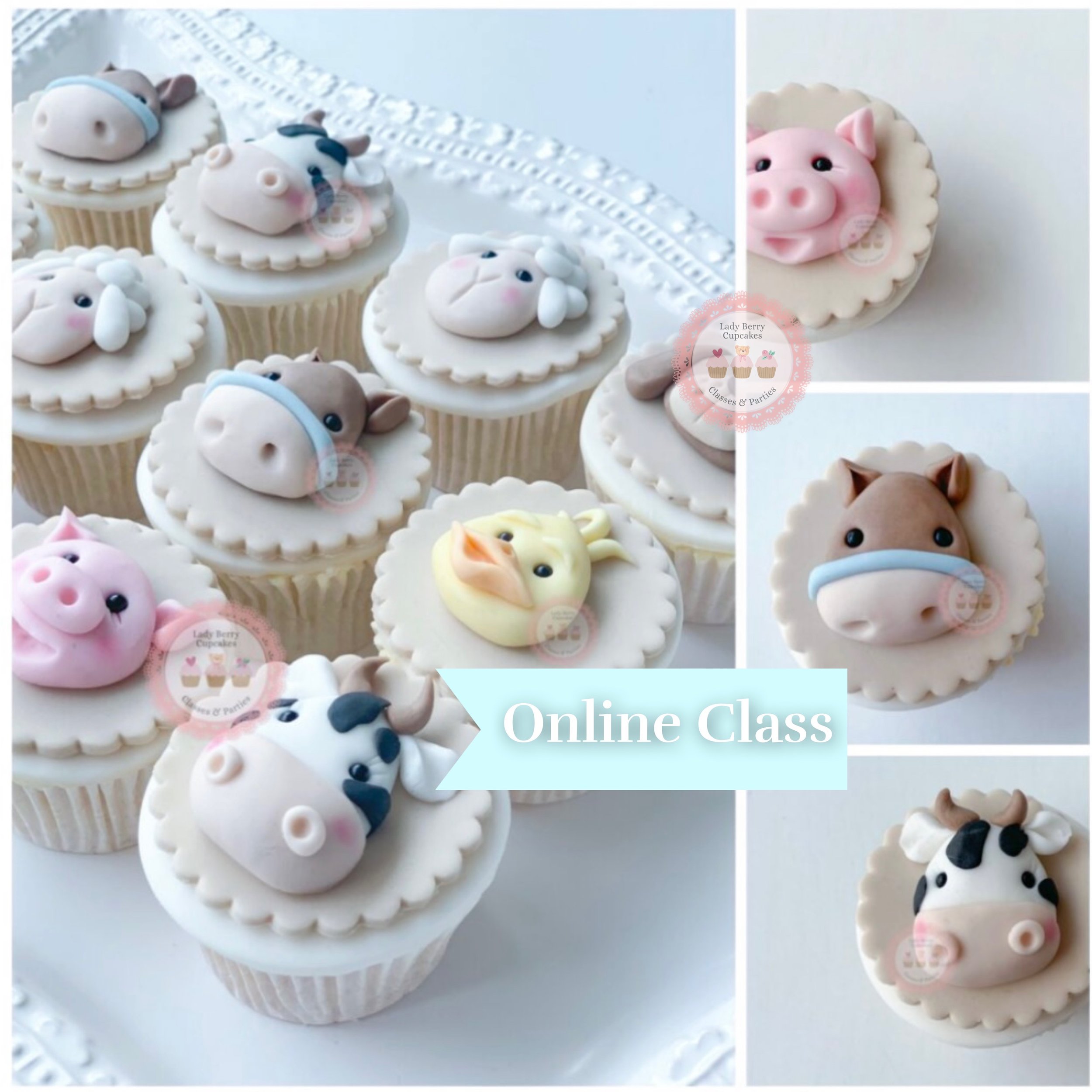 Online Cupcake Classes | Lady Berry Cupcakes