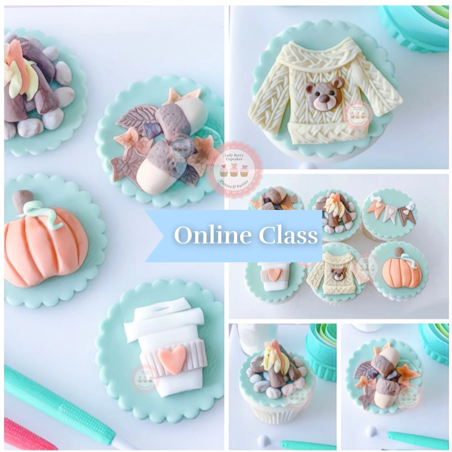 Online Cupcake Classes | Lady Berry Cupcakes