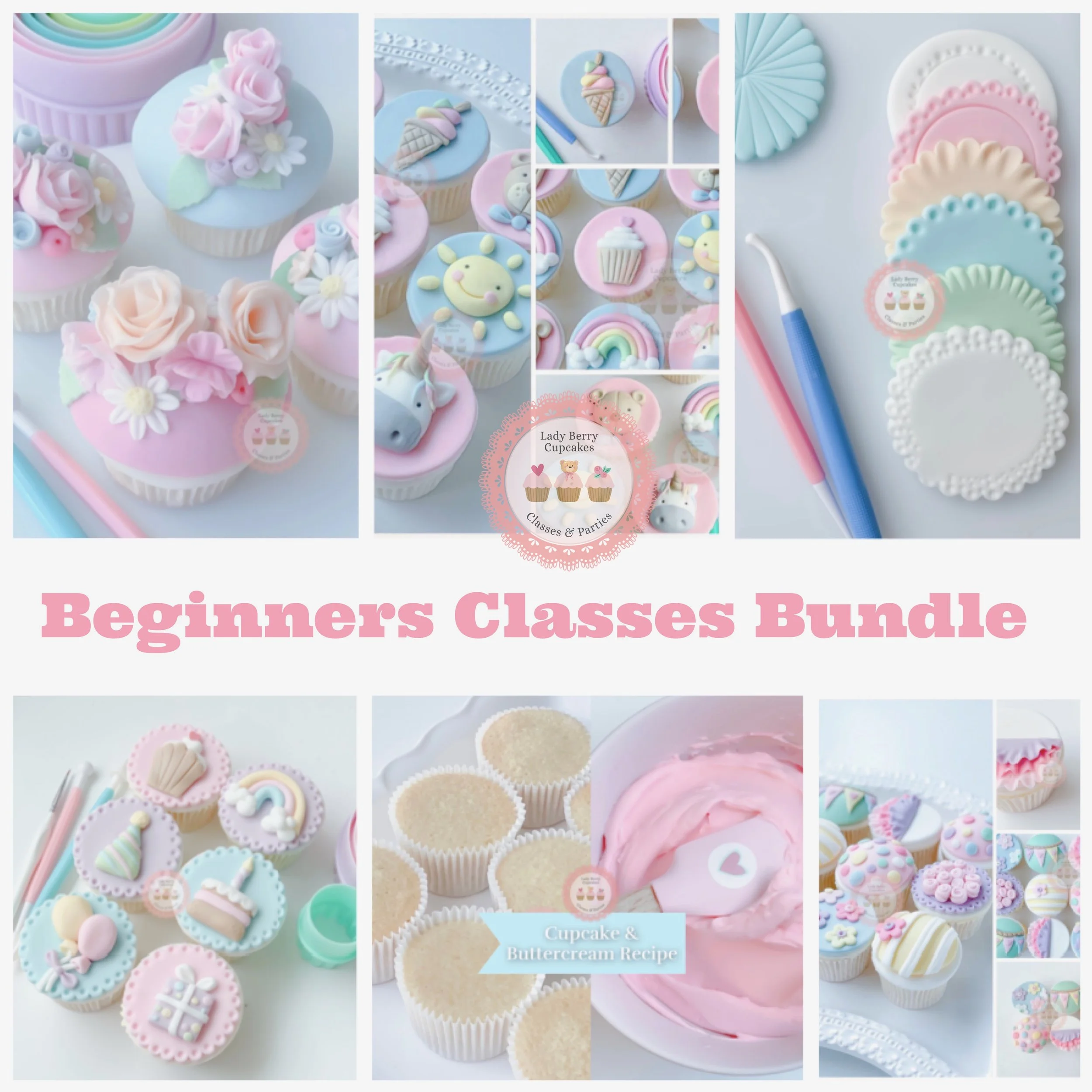 Online Cupcake Classes | Lady Berry Cupcakes