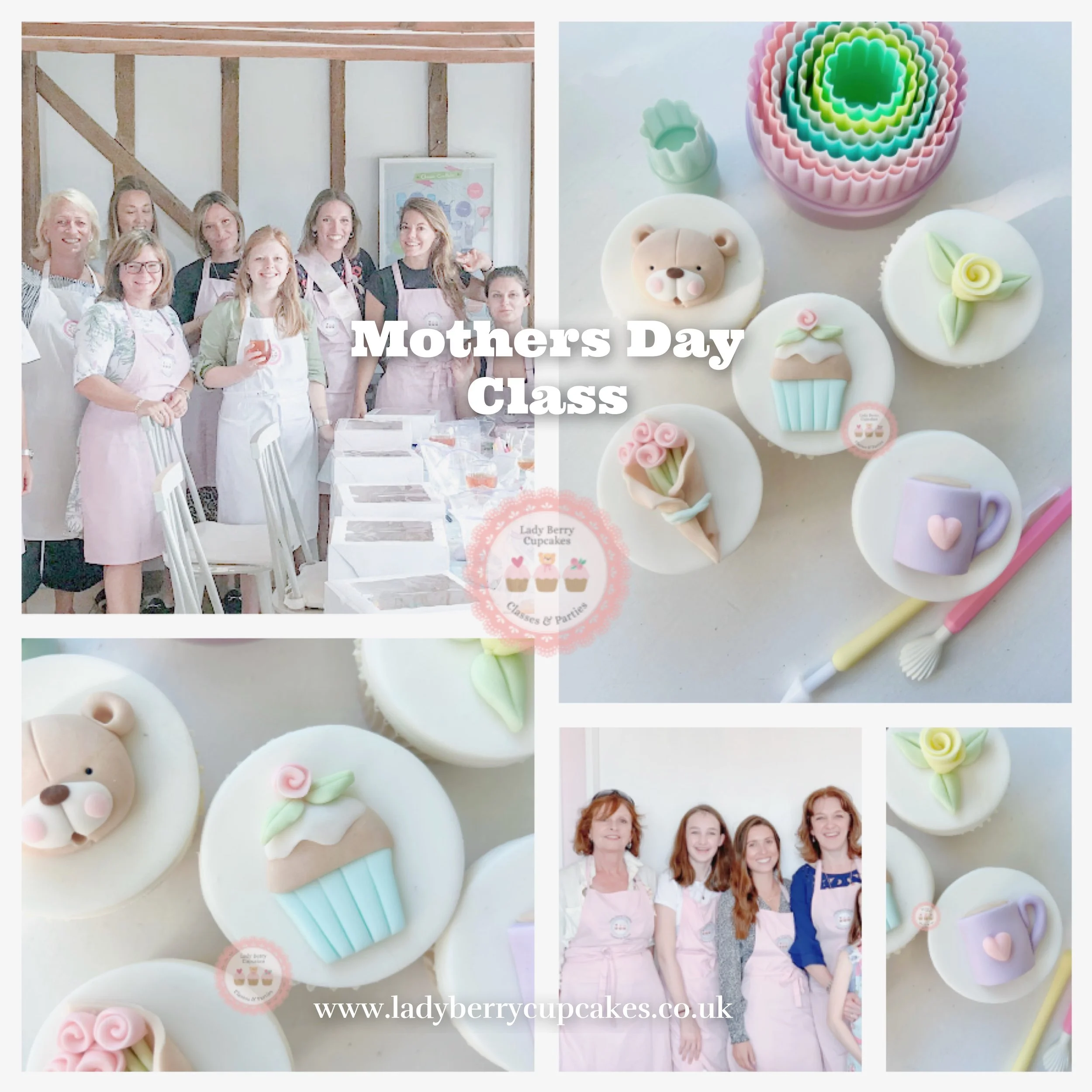 Lady Berry Cupcakes | Cupcake Decorating School