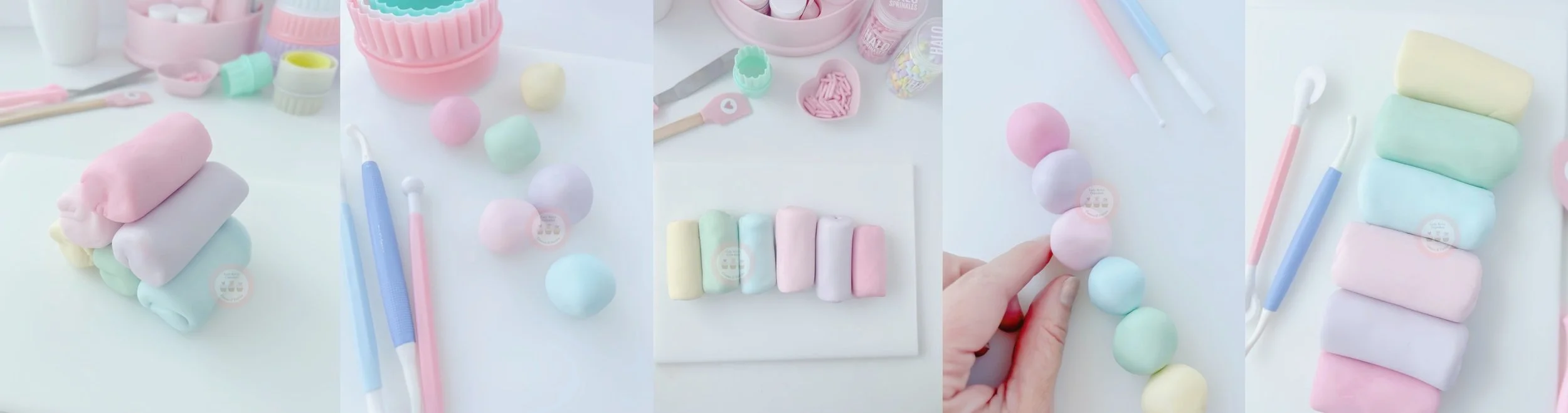 How to colour fondant | Lady Berry Cupcakes