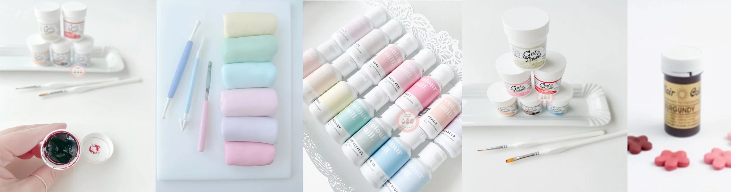 How to colour fondant | Lady Berry Cupcakes