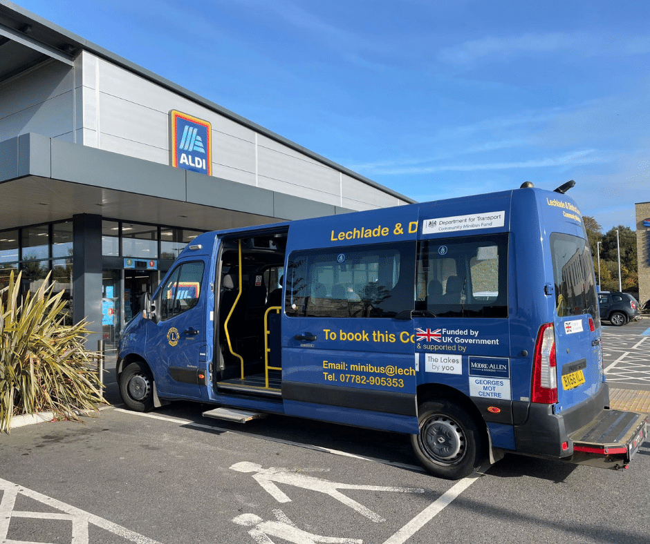 Minibus usage — Lechlade and District Lions Club