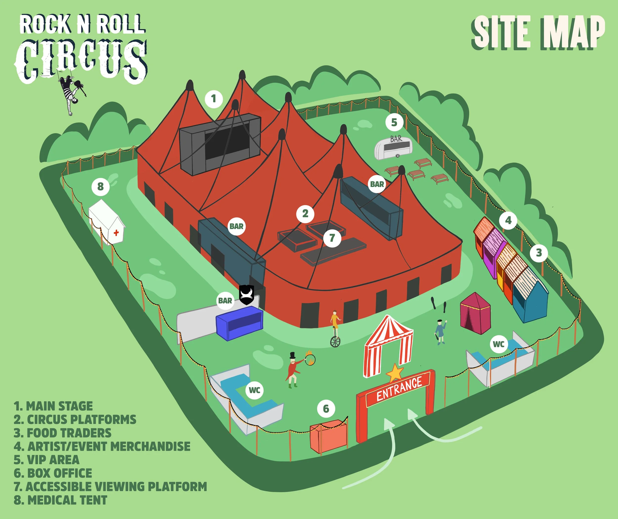 Circus Circus Floor Plan | Viewfloor.co