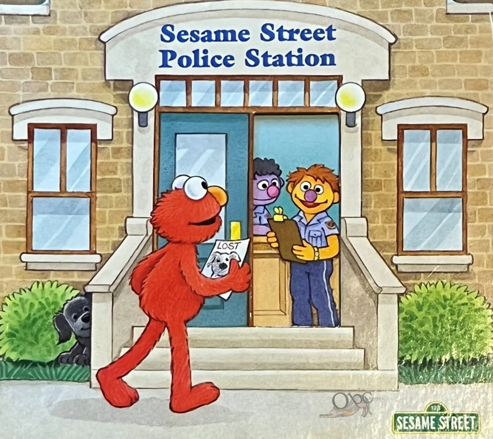 Elmo's Neighborhood Sesame Street Museum by Susan Hood illustrated by ...