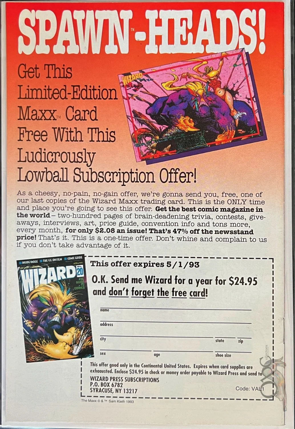 Spawn #8 (1993) — ObCollectors: Books, Comics, and More!