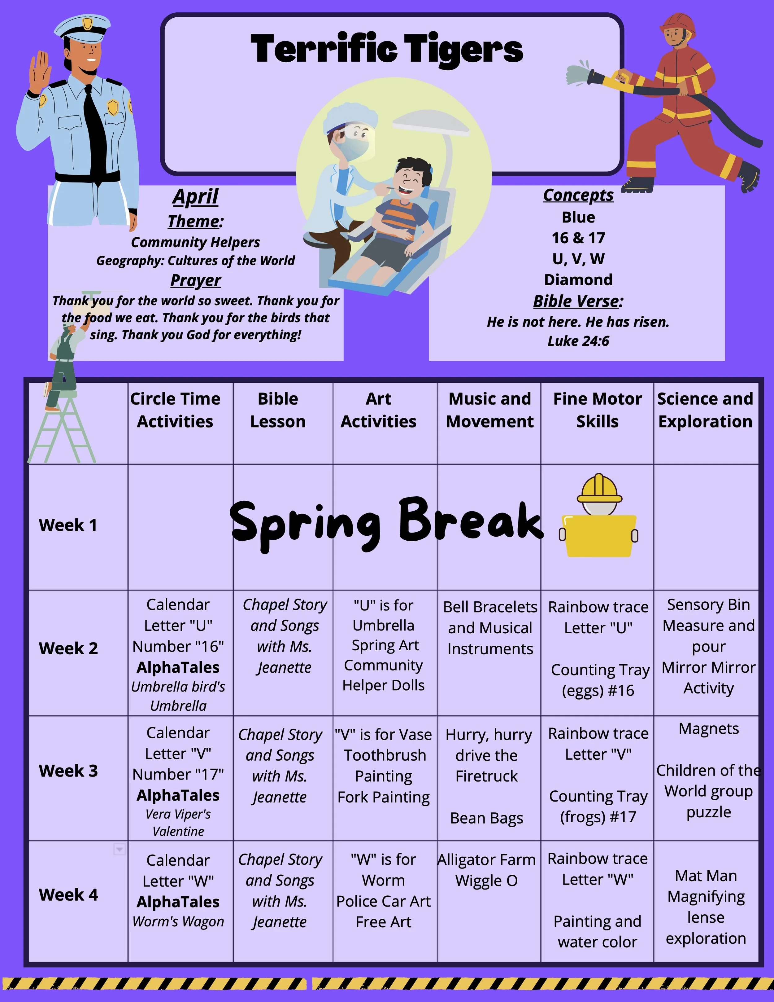 Three Year Old Program at Resurrection Child Development | Preschool ...