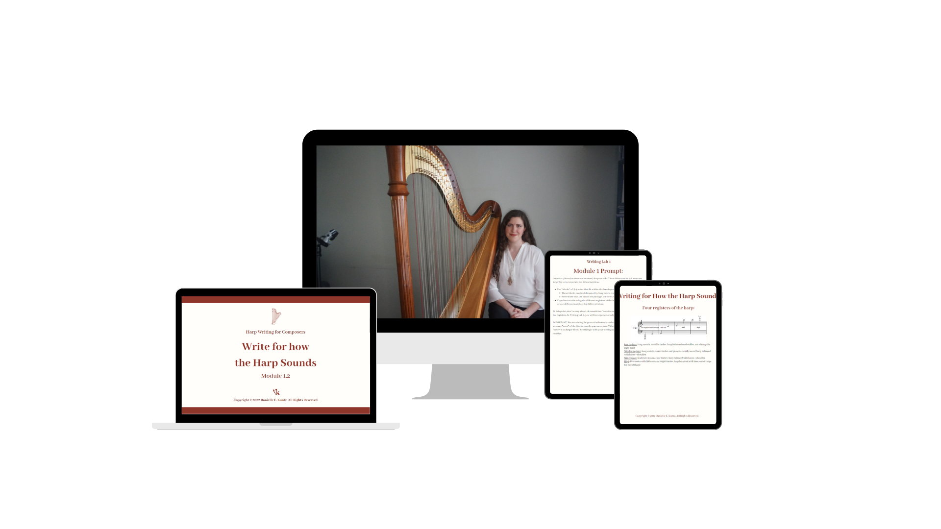 Harp Writing for Composers (course) — Danielle Kuntz