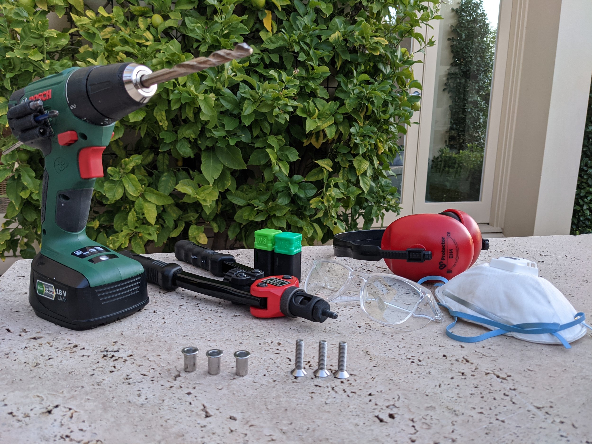 Installing rivnuts in our van — Attie The Van