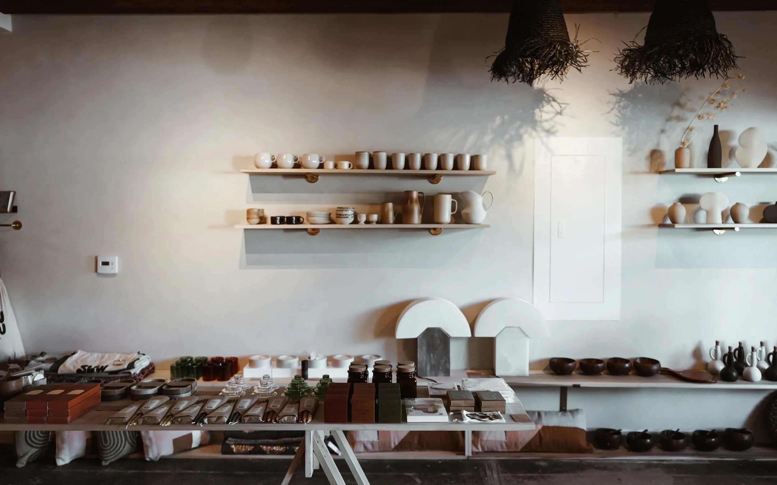 Edna Table Lamp White — Artemis Studio