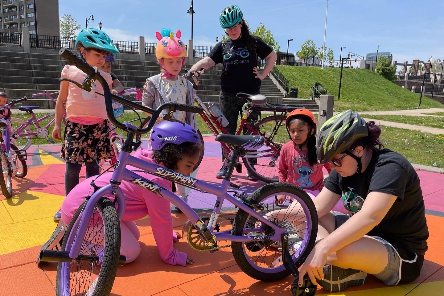 Girls in Gear - Life Skills Through Bike Skills