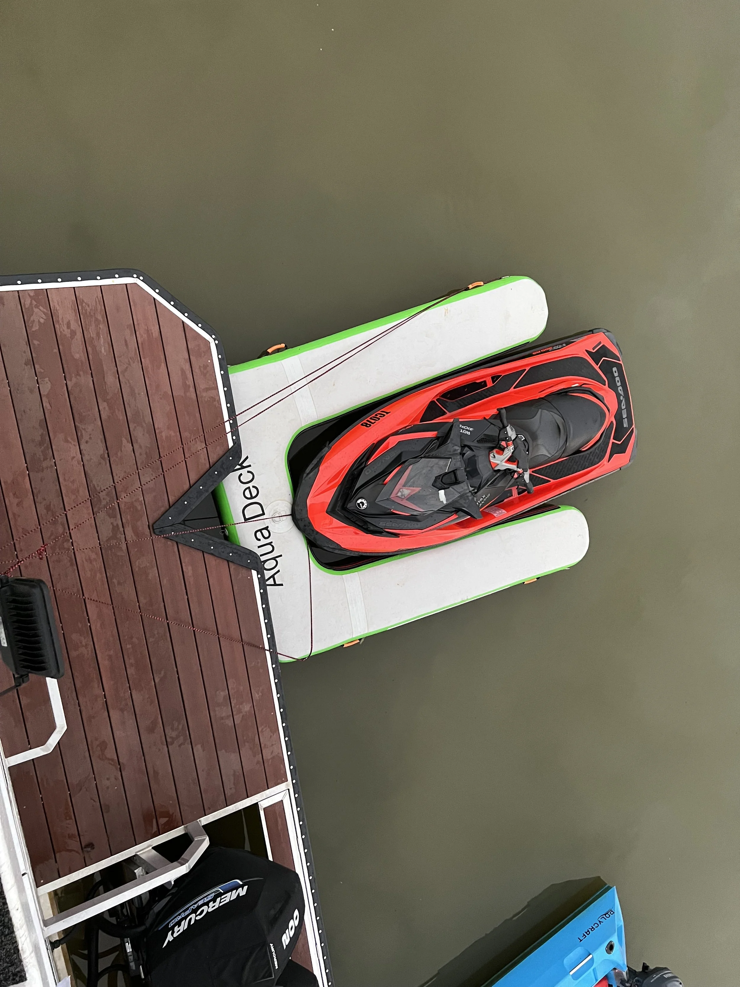 single jet ski dock — AquaDeck