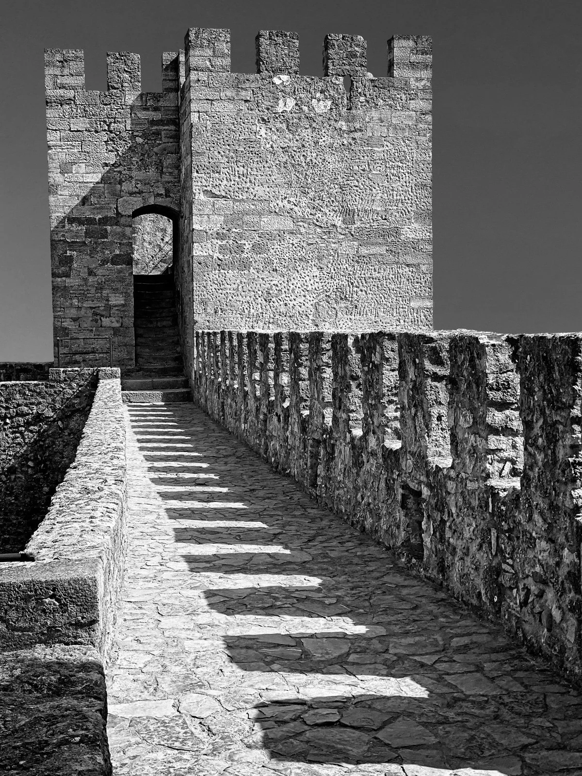 Crenellations and Shadows — Jeff Schneiderman Photography