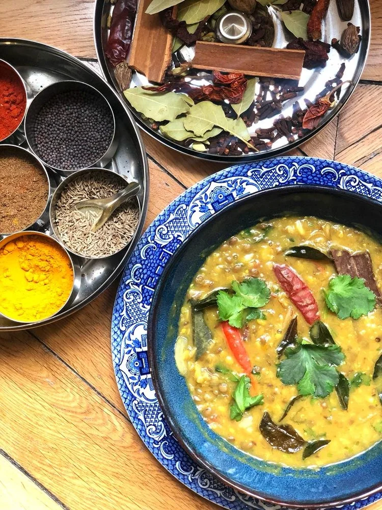 Mixed Dhal with Ginger — Anjali Pathak