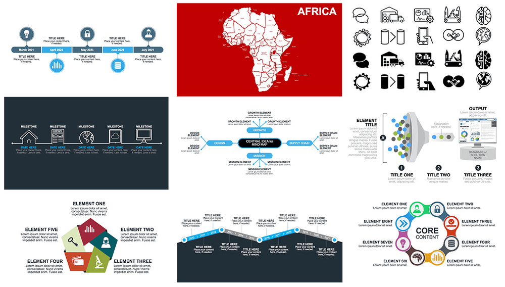 Professional PowerPoint Graphics — Build-a-Graphic