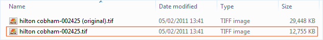 Compress TIFF files — Offline TIFF Compressor