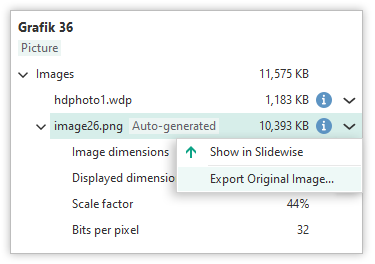 What is a WDP file in PowerPoint?