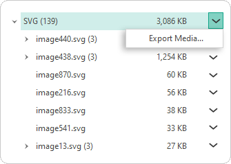 Why does adding SVG images to PowerPoint sometimes make the file so large?