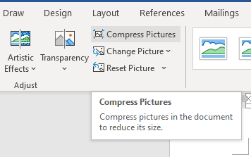 Why is my Word document so large and how can I reduce the DOCX file size?
