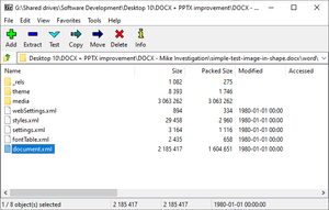 Why is my Word document so large and how can I reduce the DOCX file size?