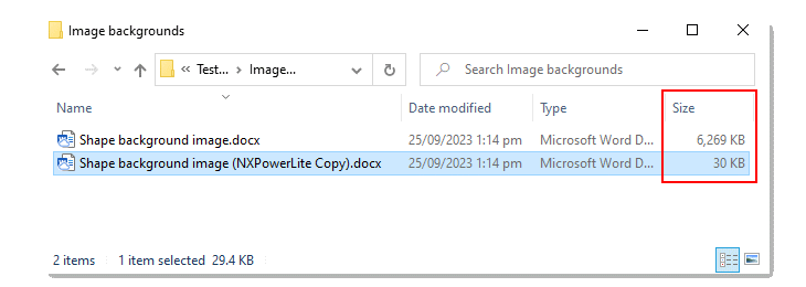 Why Word files can become huge when adding images