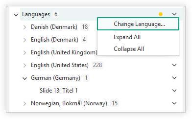 How to change language in PowerPoint