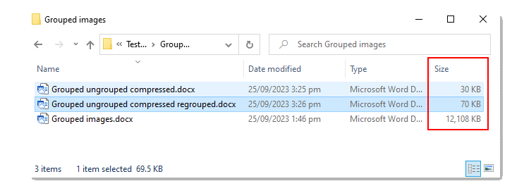 Why Word files can become huge when adding images