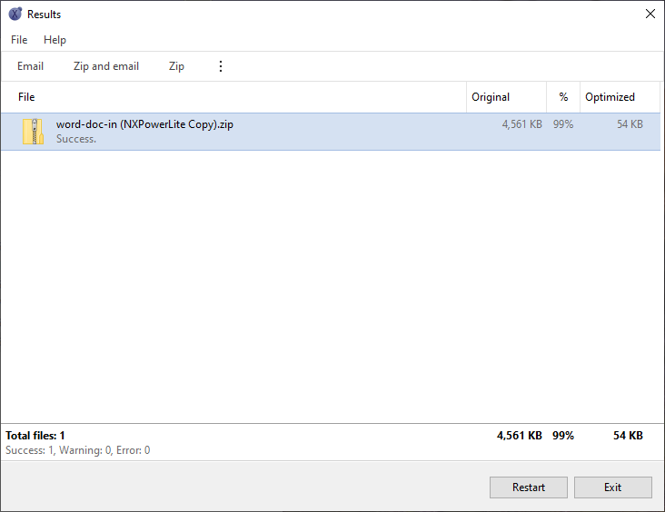 Zip File Compressor — Compress Zip Further
