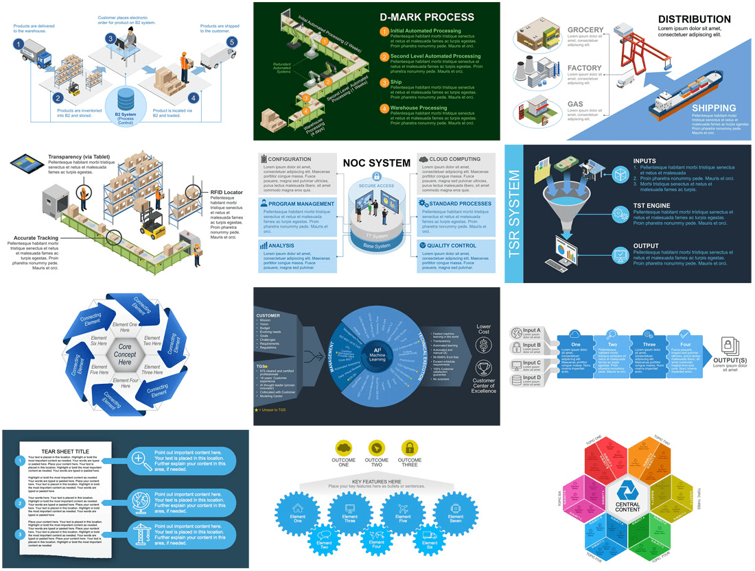 Professional PowerPoint Graphics — Build-a-Graphic