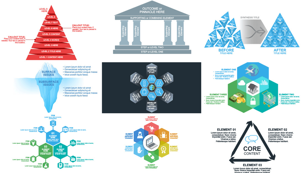 Professional PowerPoint Graphics — Build-a-Graphic