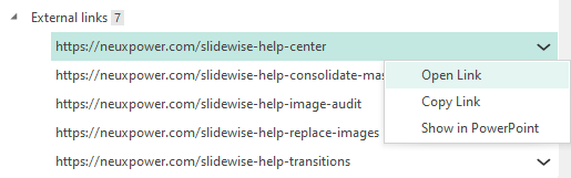 How to find and fix links in PowerPoint