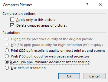 Why is my Word document so large and how can I reduce the DOCX file size?