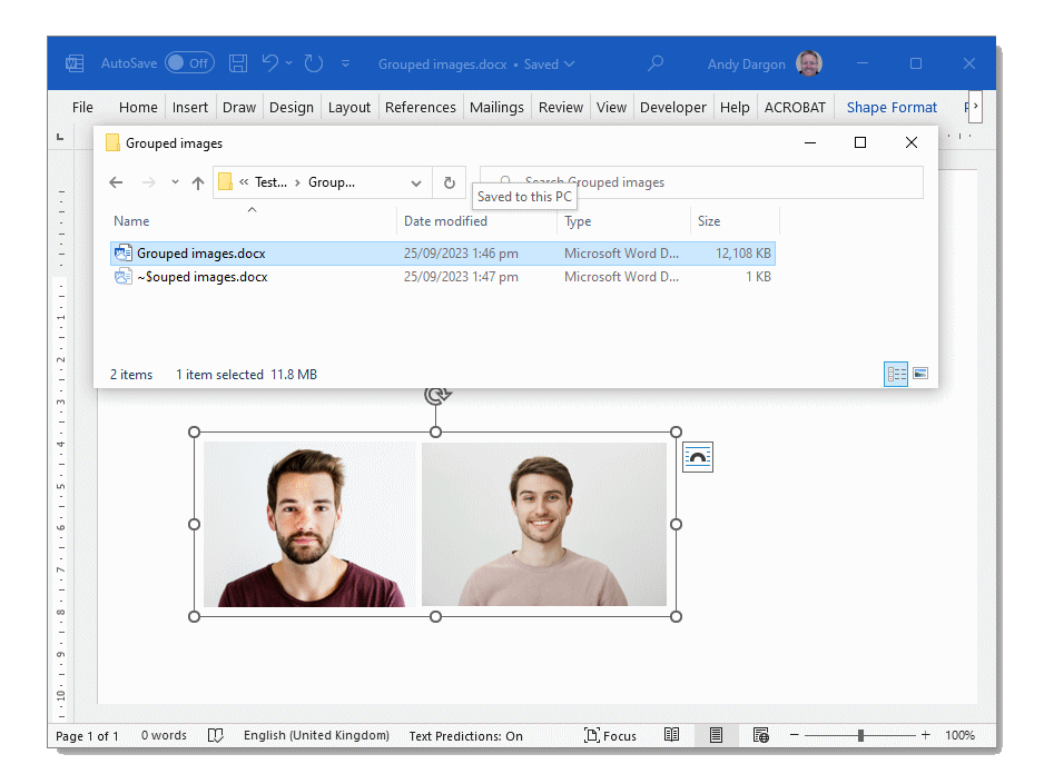 Why Word files can become huge when adding images