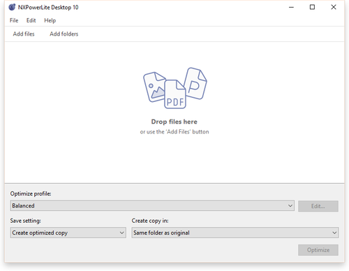 NXPowerLite Desktop - File Compressor Software
