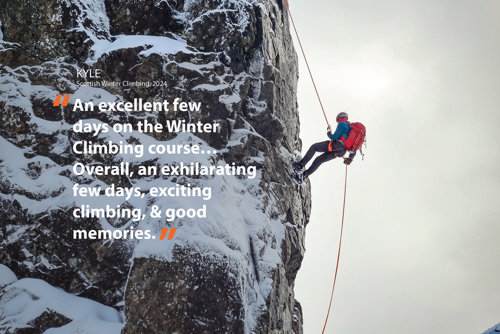 Winter Climbing & Mountaineering courses in Scottish Highlands — Summit ...