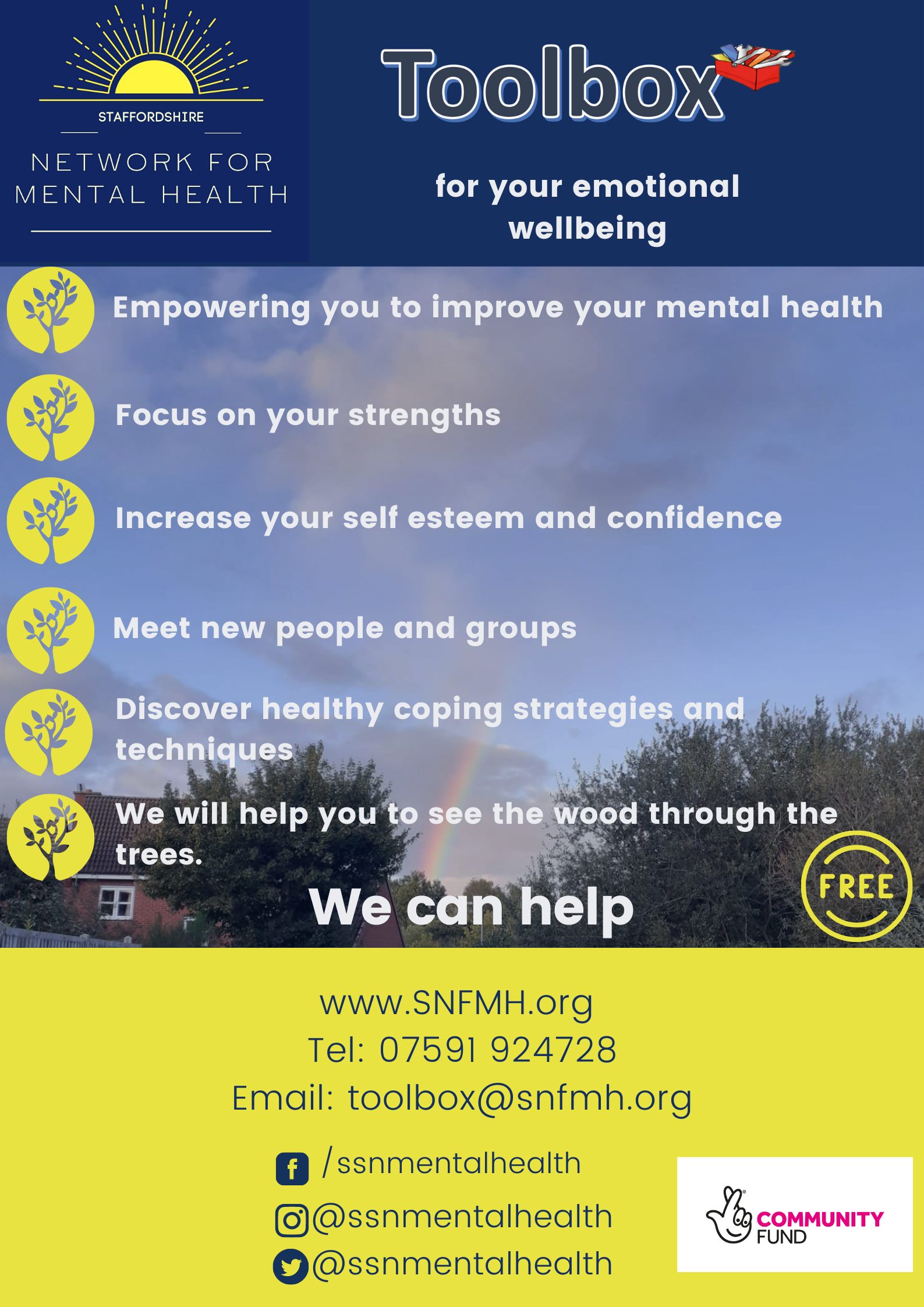 Toolbox — Staffordshire Network for Mental Health