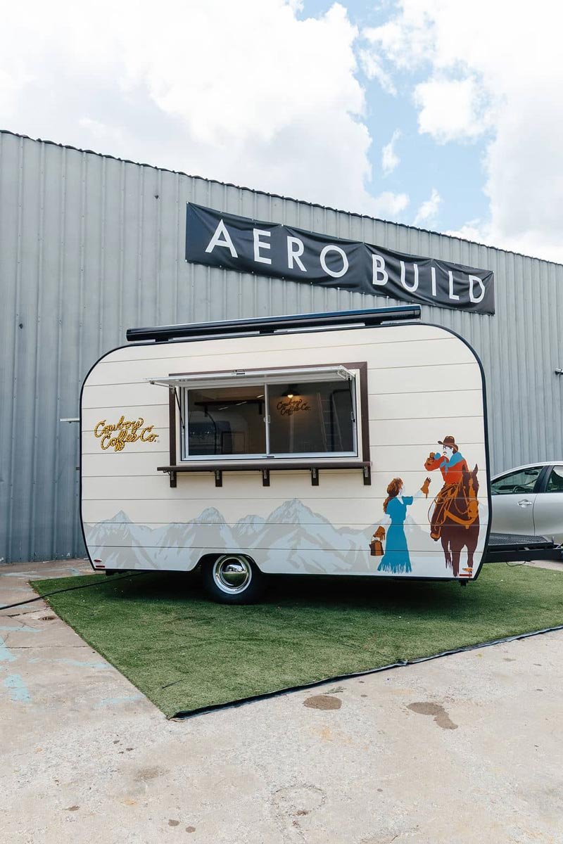 Mobile Coffee Shops — Aero Build: Mobile Business Trailers