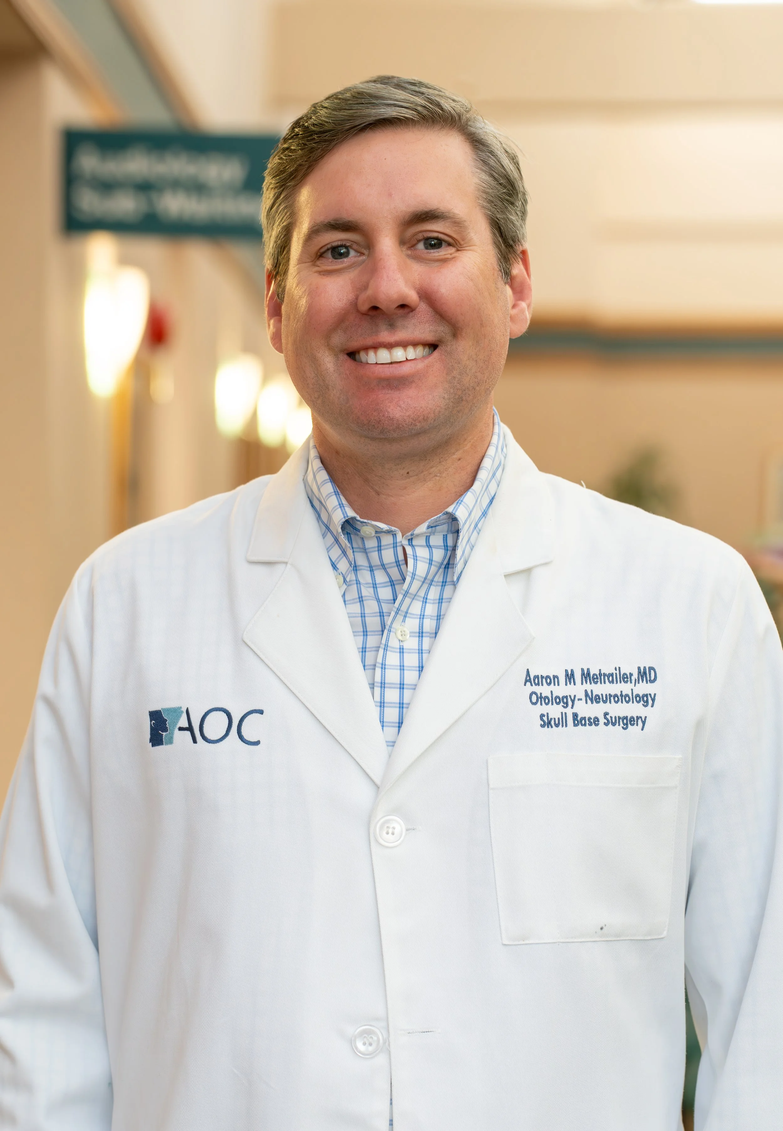 Dr. Aaron Metrailer - Ear Nose & Throat Doctor — AOC