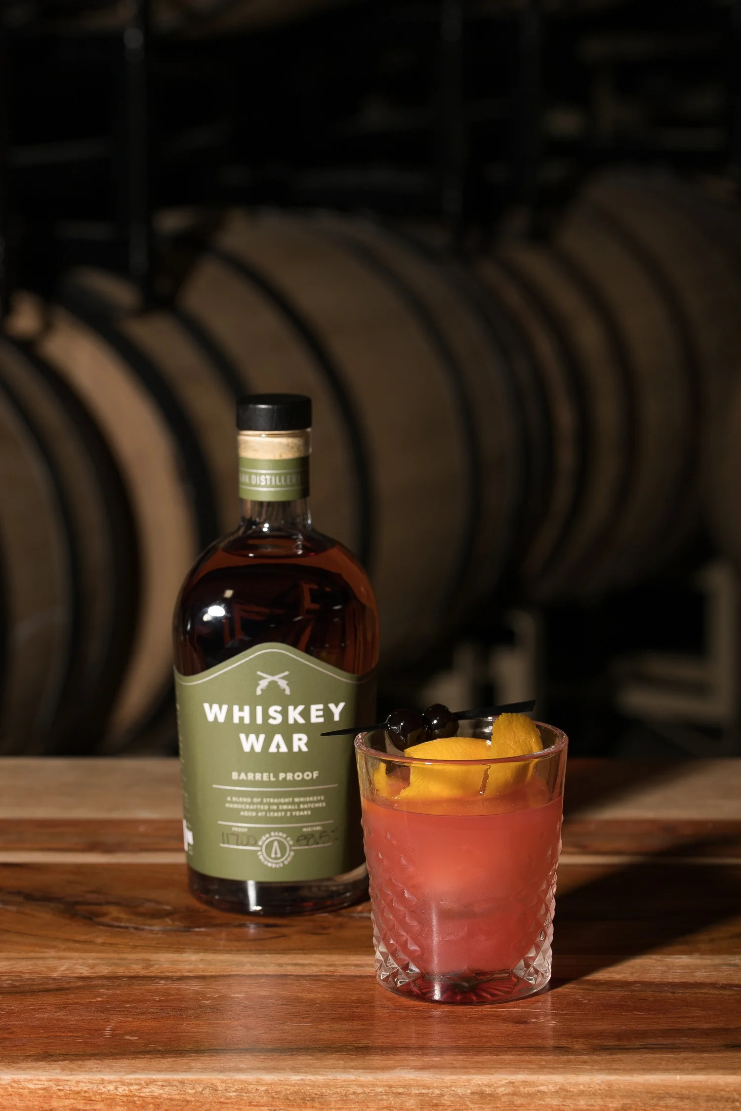 Whiskey War Barrel Proof | High Bank Distillery