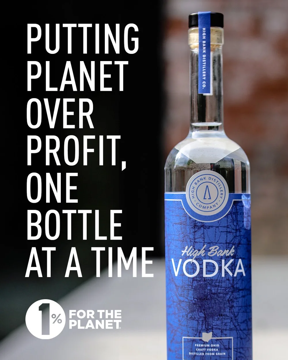 High Bank Vodka | Ohio Vodka | High Bank Distillery